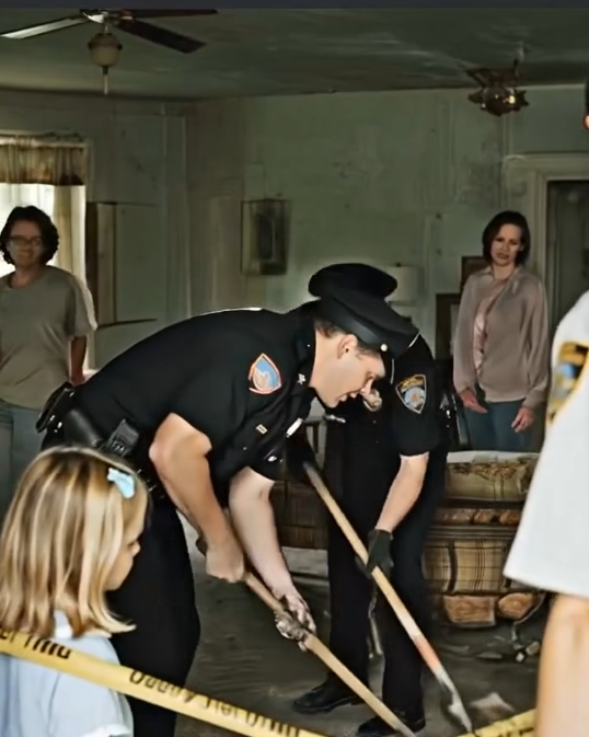 A girl alerted the police, claiming her father was trapped beneath the ...