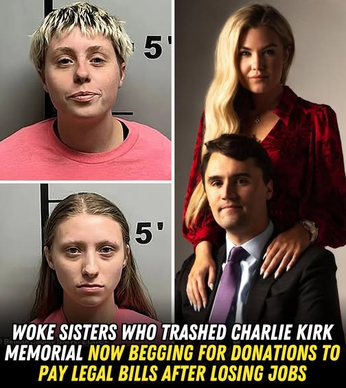 Captured on Video: Sisters Involved in Charlie Kirk Memorial Vandalism ...