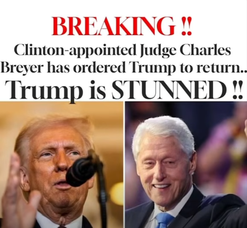 BREAKING NEWS / Clinton-appointed Judge Charles Breyer SHOCKS Nation ...