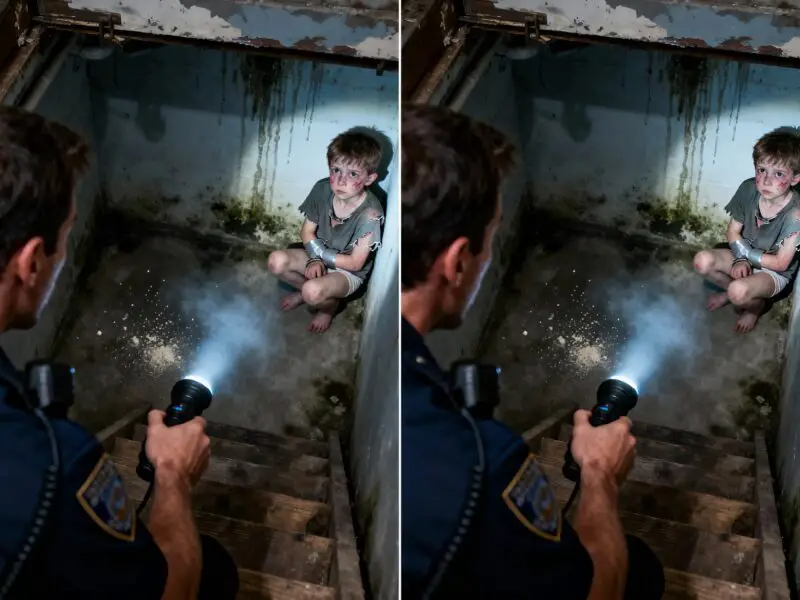 I was patrolling at night when a message suddenly came through the ...