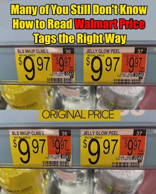 How to Read Walmart Price Tags the Right Way to Make Shopping Easier ...