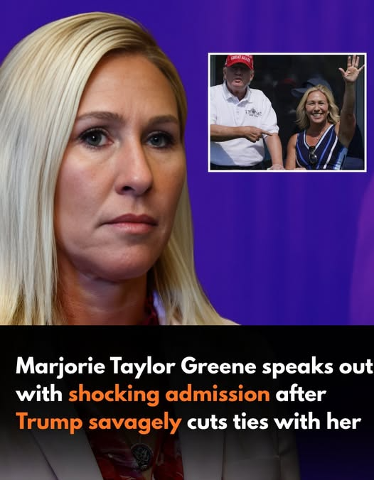 Marjorie Taylor Greene speaks out with shocking admission after Trump ...