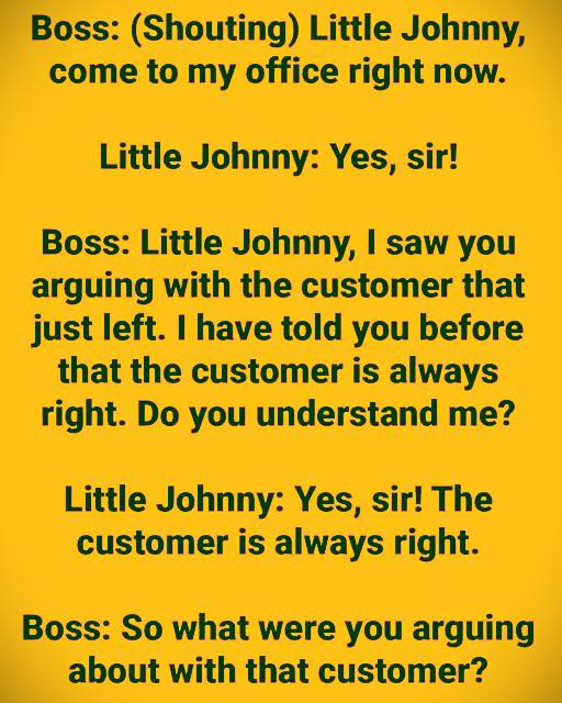 When the Boss Called Little Johnny Into the Office - Weveryday Stories