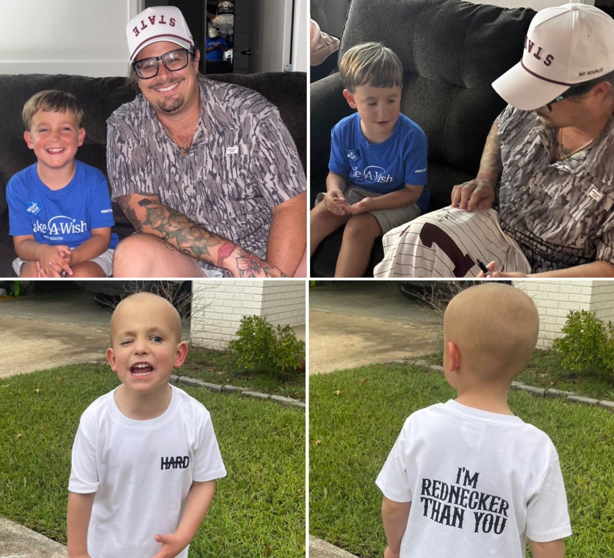 Country Singer HARDY Amazes Fans by Bringing Blind Cancer Survivor on ...