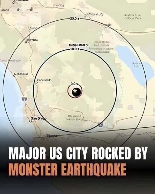 Powerful earthquake strikes San Diego – Locals recount scenes of utter ...