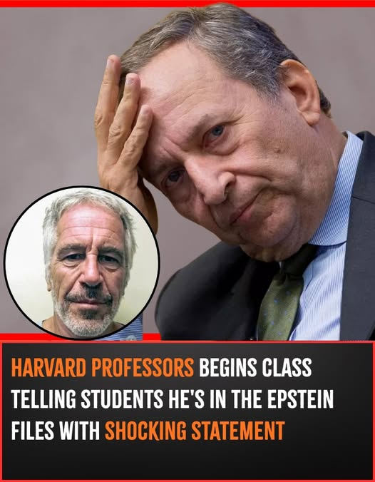 Harvard professors begins class telling students he’s in the Epstein ...