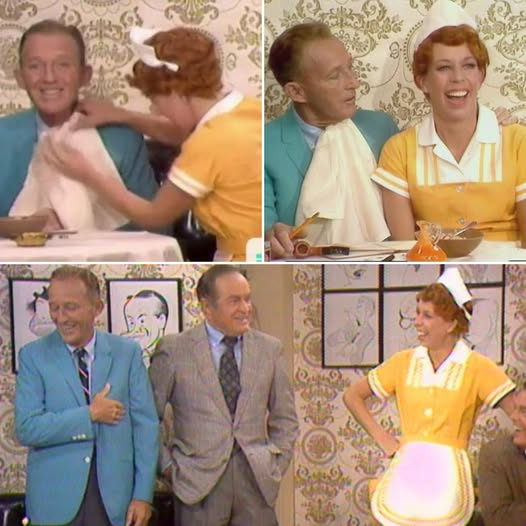 Comedy Icons Bing Crosby and Bob Hope Share the Stage Again on Carol ...