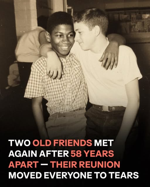 “After 58 Years Apart, Two Old Friends Finally Meet Again – What ...