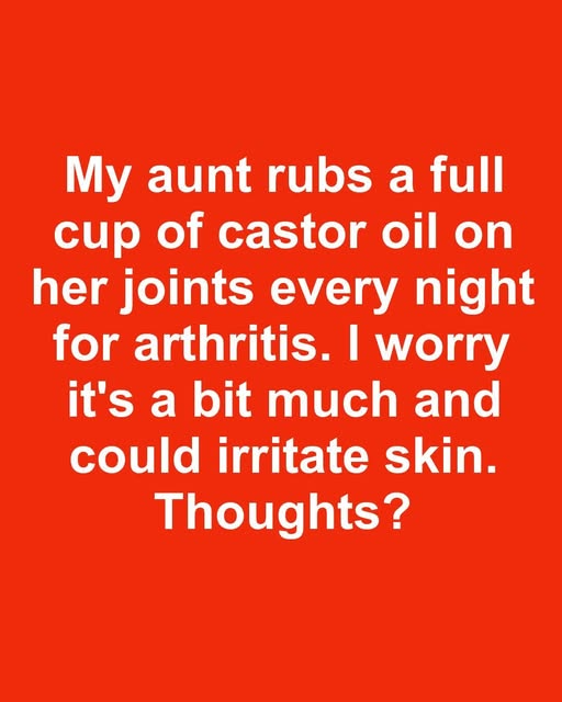 Is Using Castor Oil for Arthritis Safe—or Too Much of a Good Thing ...