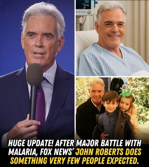 John Roberts amazes fans with major news about his malaria recovery ...