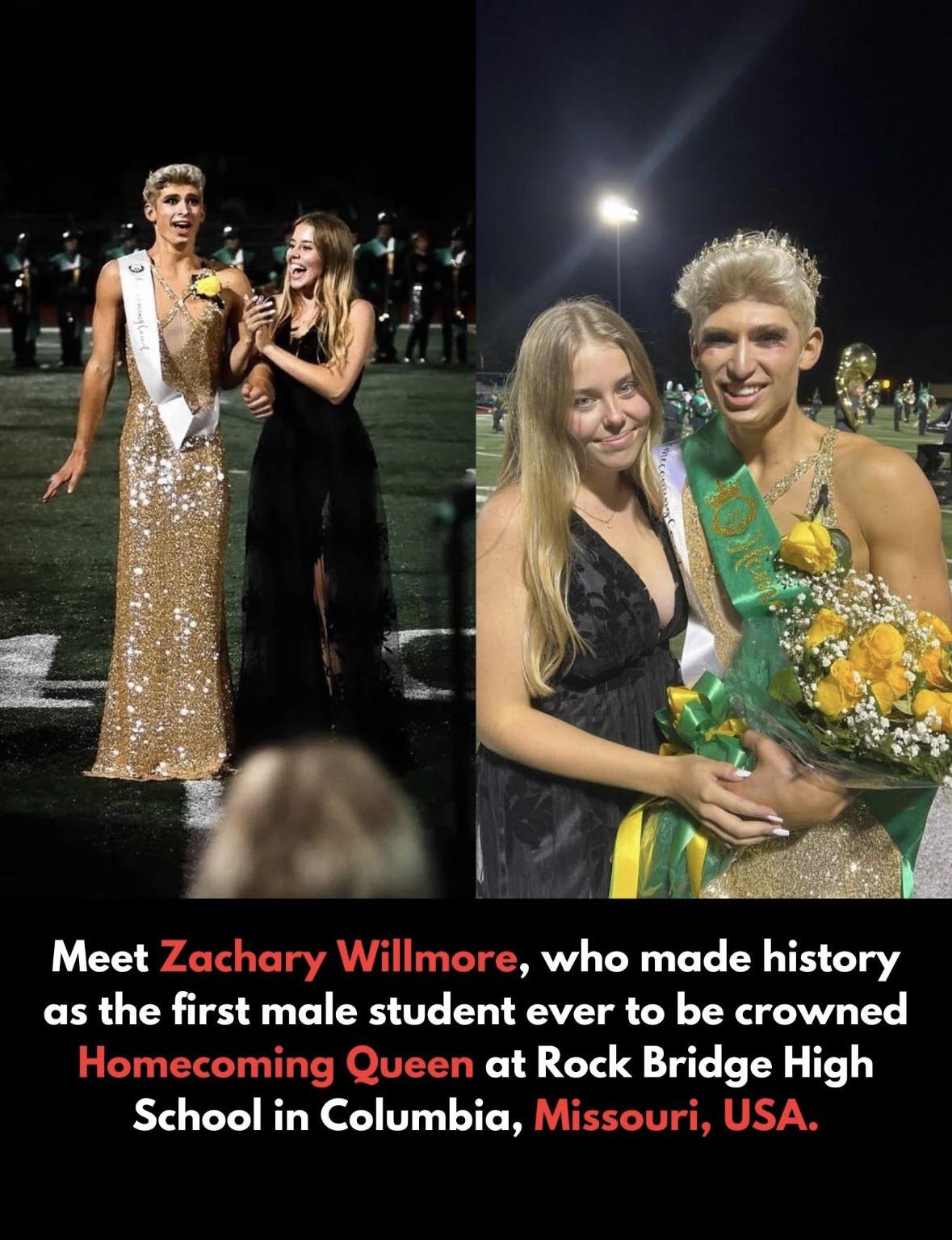 Homecoming Queen Title Goes to Male Student for the First Time ...