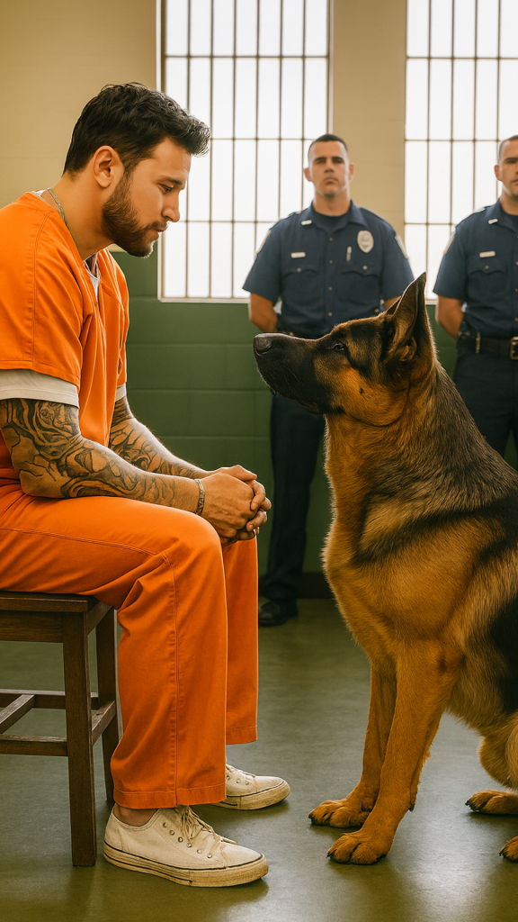 A prisoner asked for one final moment with his dog—when the German ...