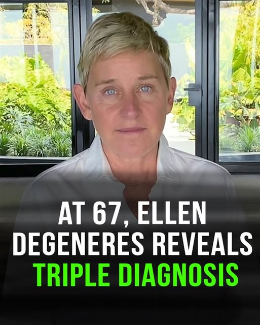 At 67, Ellen DeGeneres reveals triple diagnosis - Weveryday Stories
