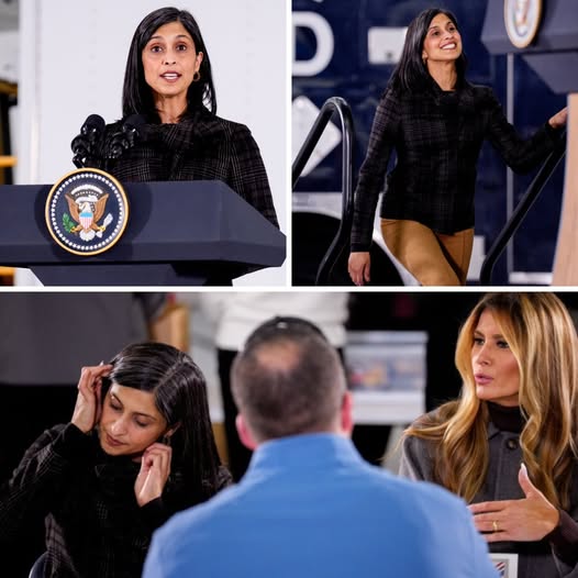 Usha Vance was seen again stepping out discreetly without wearing her ...