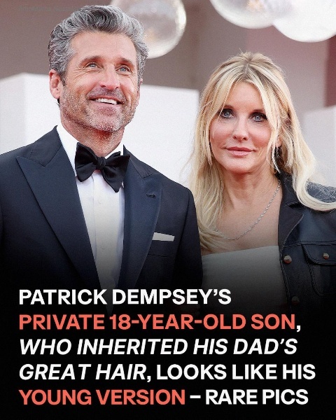 Darby Dempsey, 18, wows fans with his uncanny likeness to father ...