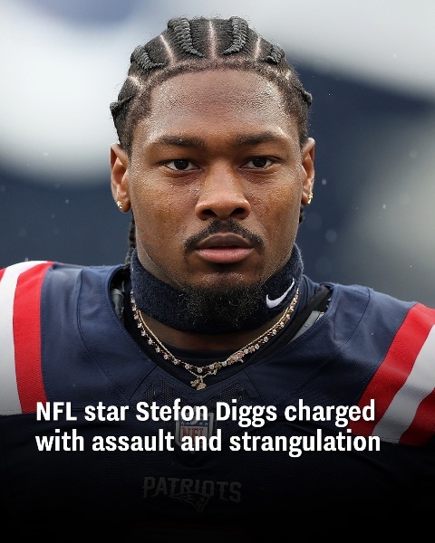 NFL player Stefon Diggs faces charges of assault and strangulation ...