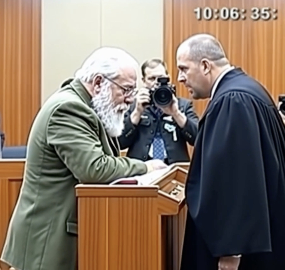 During the trial of a homeless veteran, the judge hears the name and ...