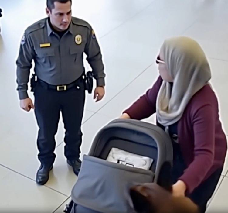 THE SERVICE DOG LEAPT AT THE BABY STROLLER IN THE AIRPORT. - Weveryday ...