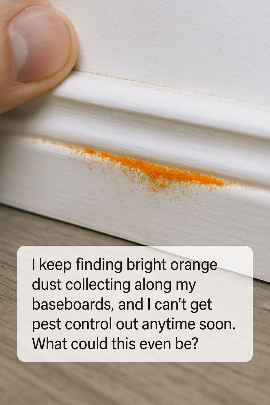 What’s Causing the Orange Dust in Your Home? - Weveryday Stories