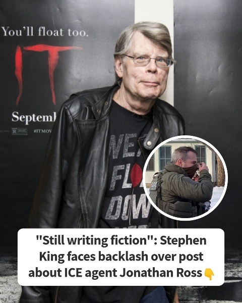 The author Stephen King faces online backlash after commenting on the ...