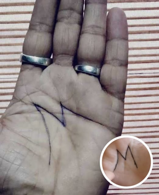 Here's What It Means If You Have The Letter "M" On The Palm Of Your ...