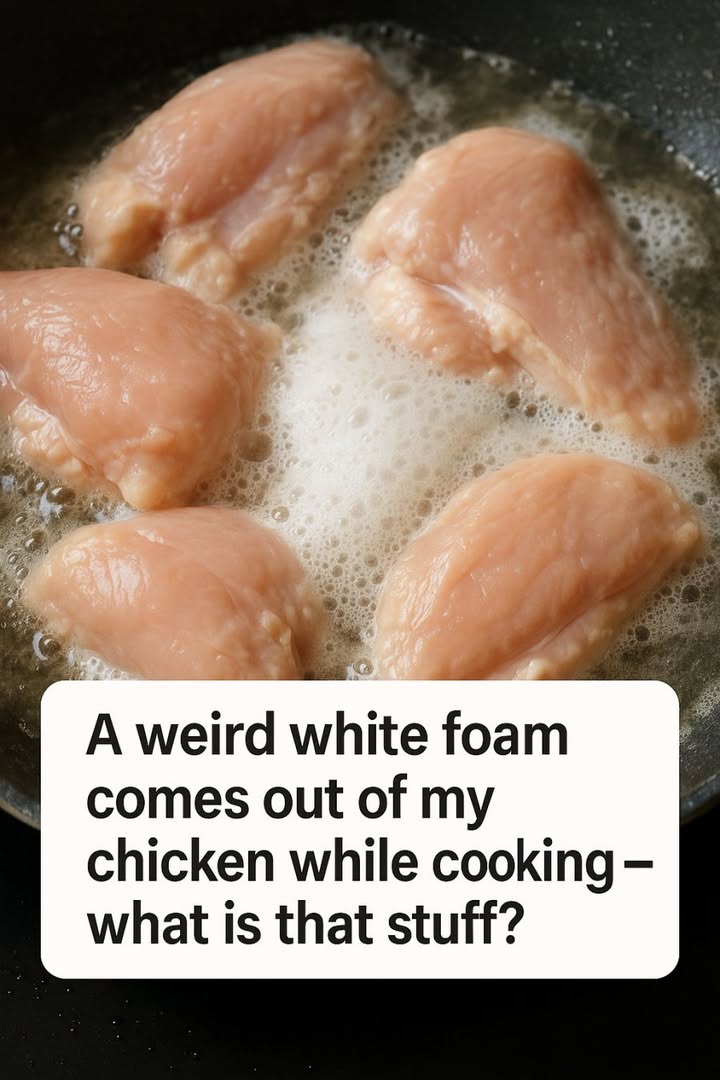 The Mystery of White Foam on Cooking Chicken Explained - Weveryday Stories