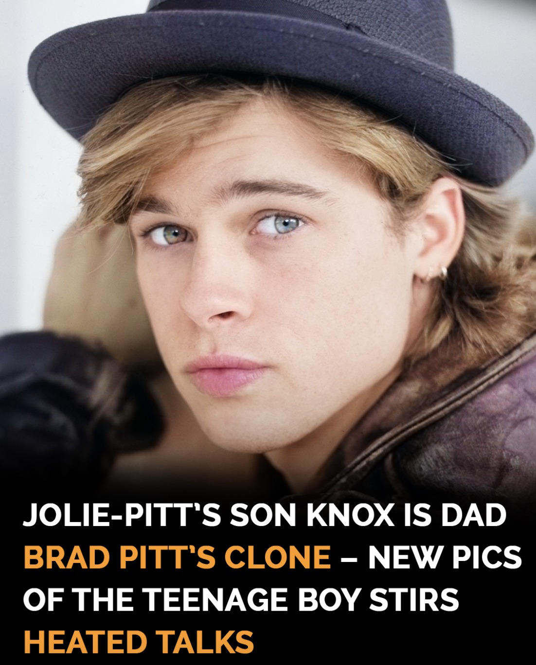 Fans Can Not Believe How Much Knox Jolie Pitt Looks Like Brad ...