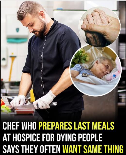 Hospice chef reveals the one comfort food most people ask for before ...