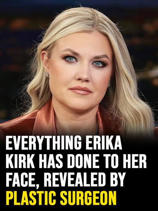 Everything Erika Kirk has done to her face, according to a plastic ...