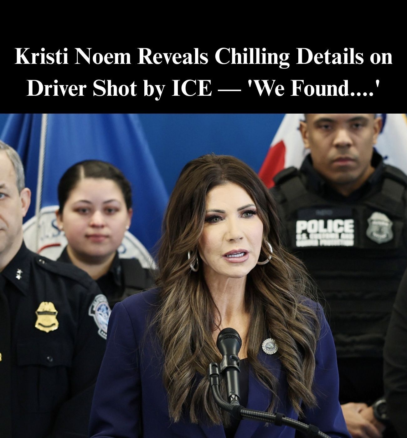 Noem Provides New Info On Woman Shot By ICE Agent In Minnesota ...