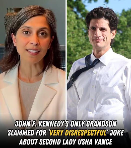 JFK’s Grandson Draws Controversy With Remarks About Second Lady Usha ...