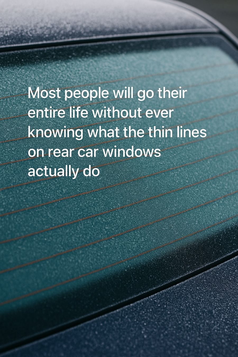 The Secret Behind Your Car’s Rear-Window Lines: Safety You Didn’t Know ...