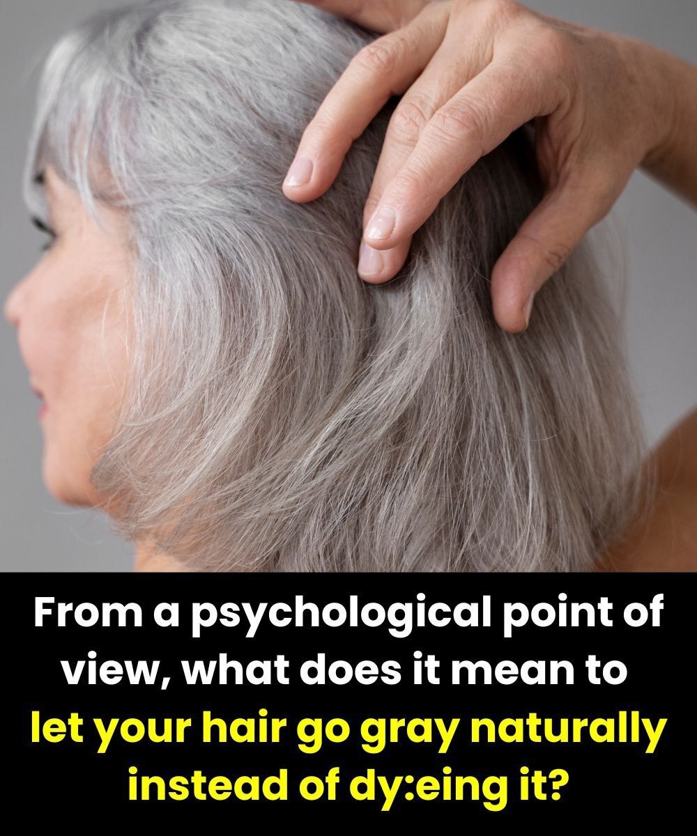 Why Letting Your Hair Turn Gray Naturally Can Make Others Uneasy ...