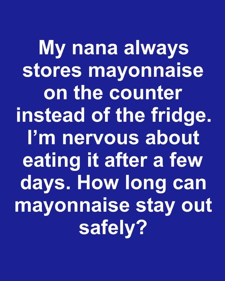 Refrigerate or Leave Out? The Truth About Mayonnaise Storage ...