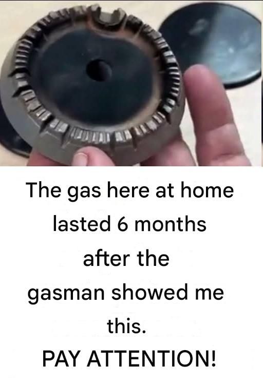 My gas lasted 6 months when I learned this trick that a gas fitter ...