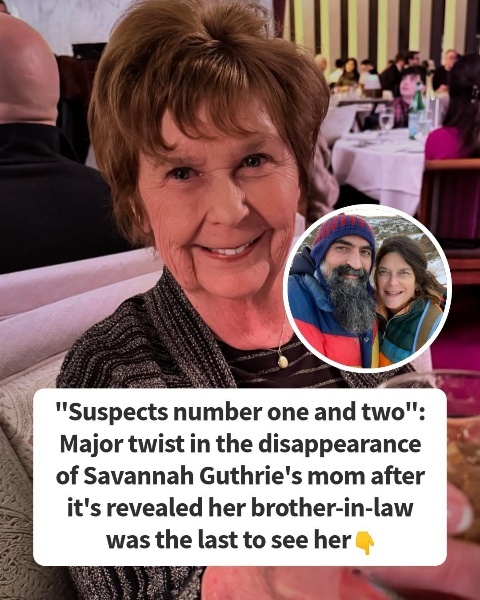 Major update in the disappearance of Savannah Guthrie’s mother as ...