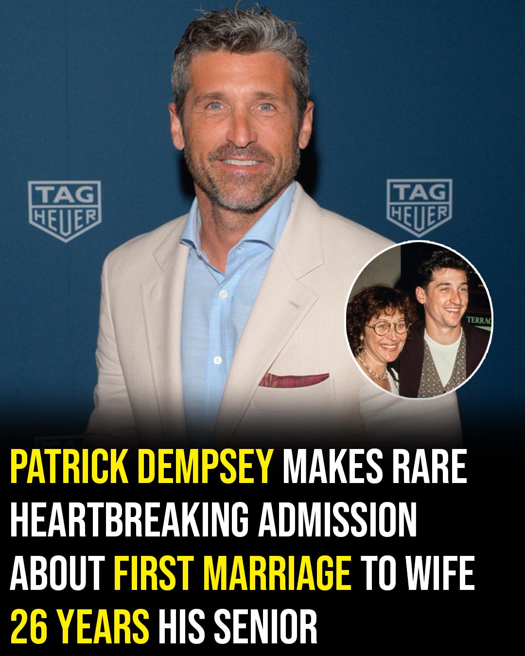 Patrick Dempsey Once Opened Up About His First Marriage and the Age Gap ...